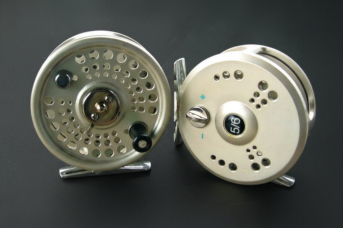 Die‑Cast Aluminum 5/6 Fly Reel – Rodmaker 247